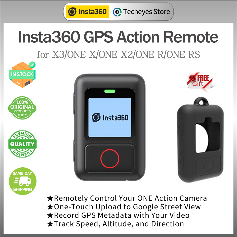 【New Version】Original Insta360 GPS Action Remote for Insta360 X3,ONE X ...