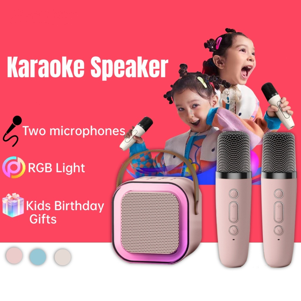 【Upgraded】K12 wireless karaoke speaker wireless portable mini speaker ...