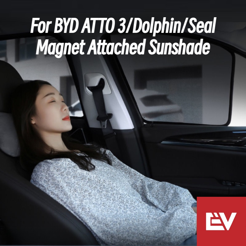 For BYD ATTO 3 /DOLPHIN/SEAL Window Sunshade Strong Magnet Attach Private Screen | Shopee Malaysia