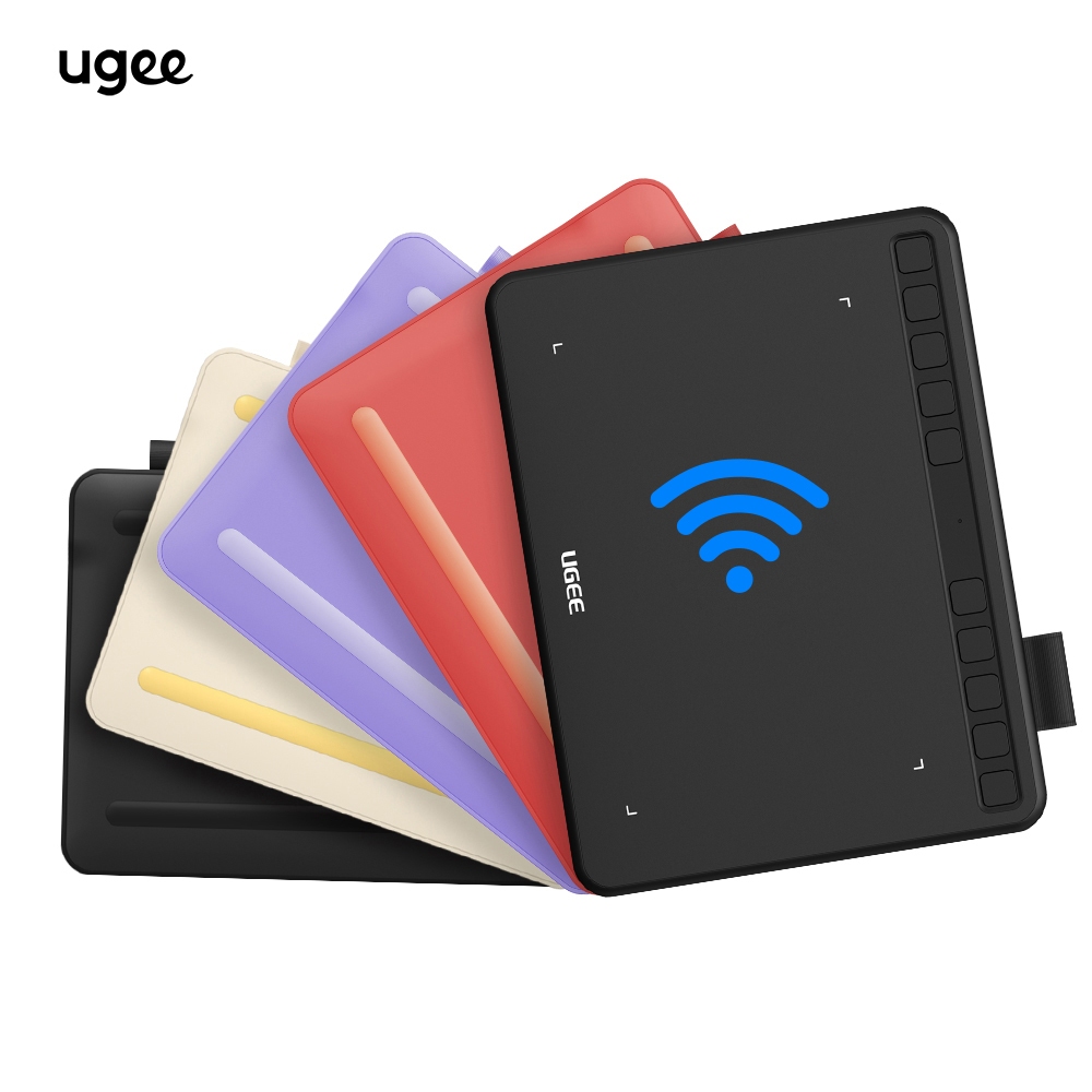 UGEE S640/S640W Wireless Drawing Tablet Graphic Tablet Support Android Device Pen Tablet For PC ...