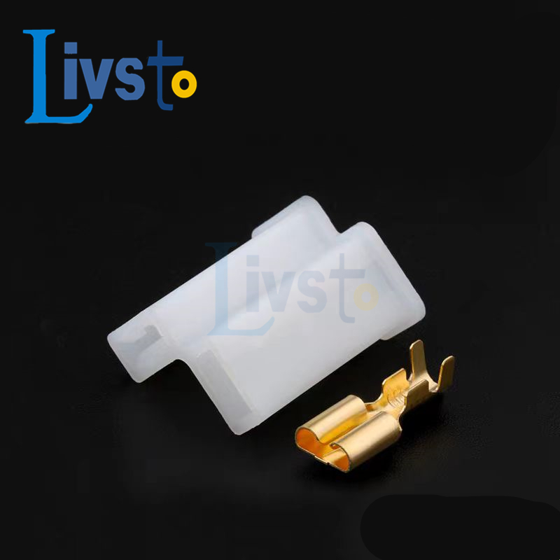5 Set Kit 6.3 Series White Nozzle Modification Plug-in PA66 Right angle ...