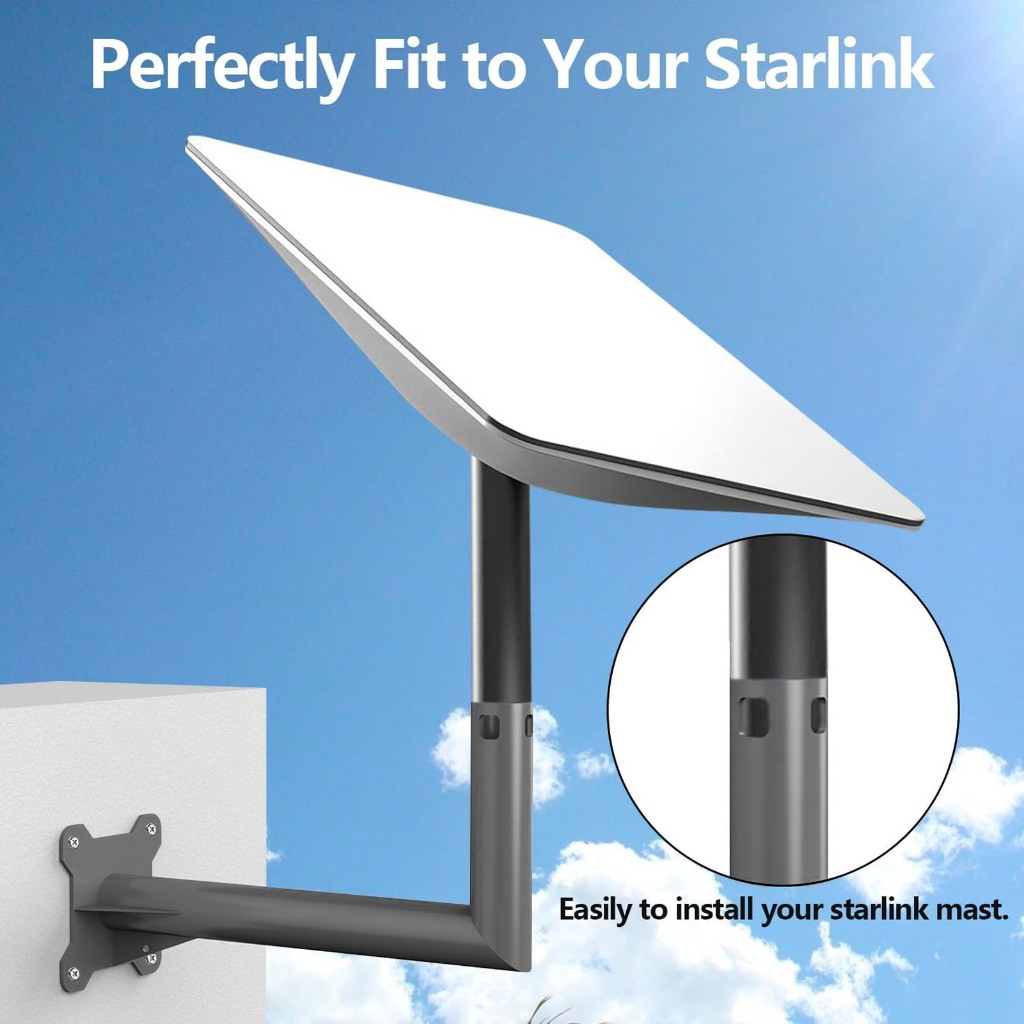 [CAK] Satellite Internet Mount Kit Professional Weatherproof Sturdy ...