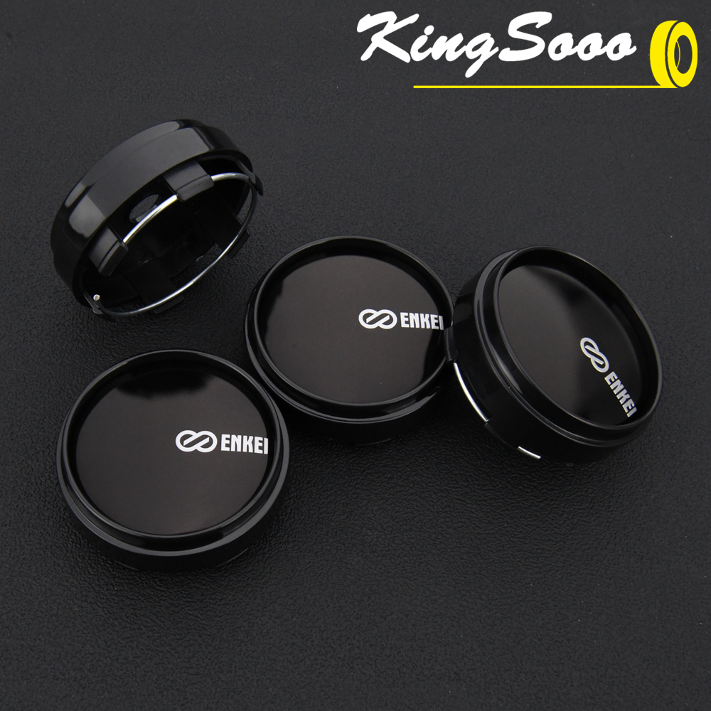 4PCS JDM Clip 62mm Wheel Cap Sport Rim Cap ENKEI Center Caps Wheel ...