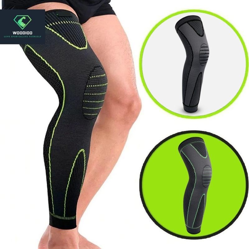 Long Knee Sleeves Knee Guard Compression Knee Pads Men Women Basketball ...