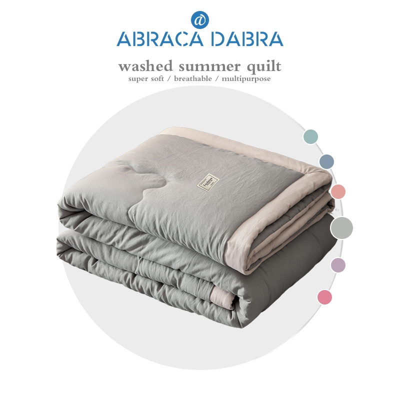 Abraca Dabra Japanese Minimalist Style Soft Cotton Comforter - Single ...