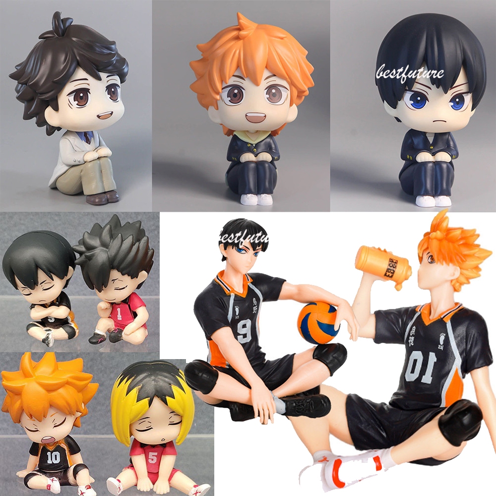 Haikyuu!! Action Figure Noodle Stopper Shoyo Hinata Tobio Kageyama Look ...