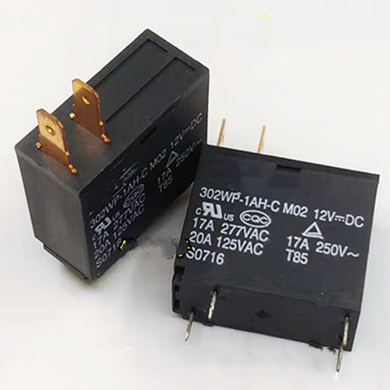 Relay 302WP-1AH-C-M02 12VDC 17A 4-Pin Water Heater Microwave Oven High ...