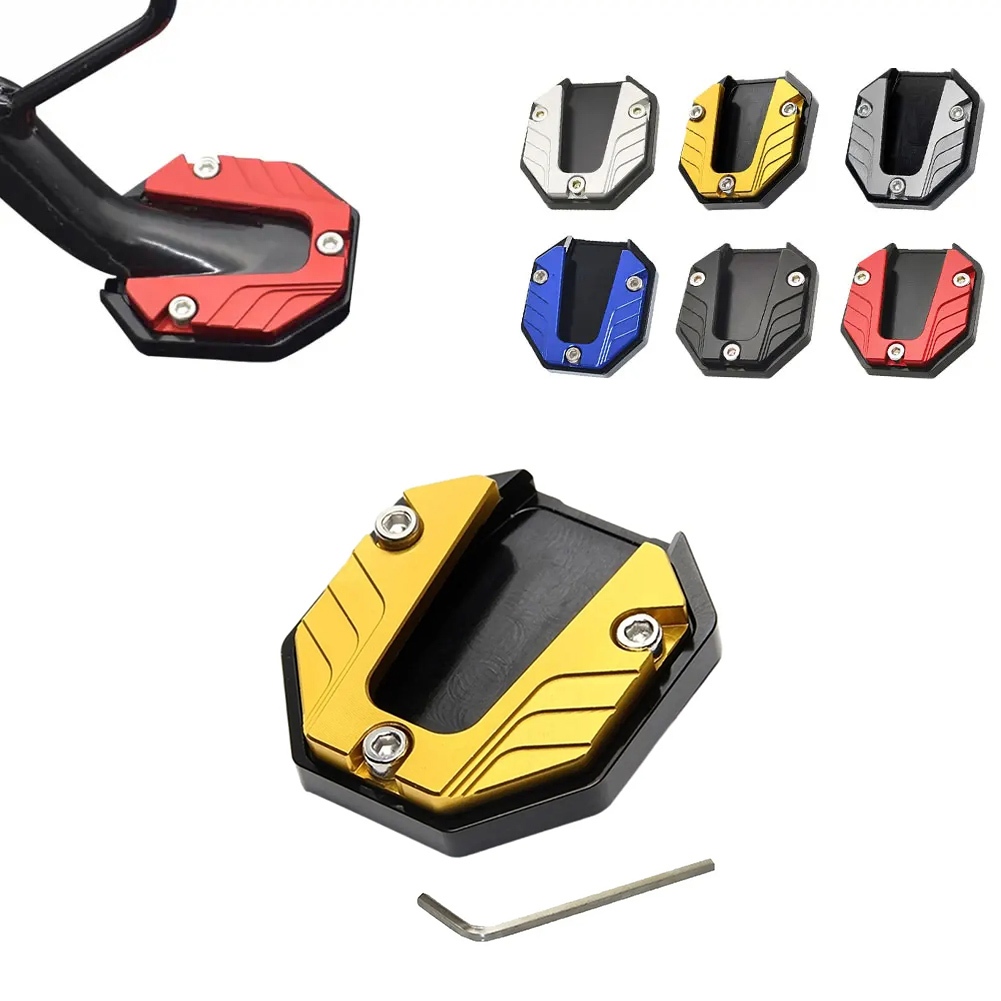 Motorcycle Precision Cnc Pad Plast Aluminum Alloy Side Stand Pad ...