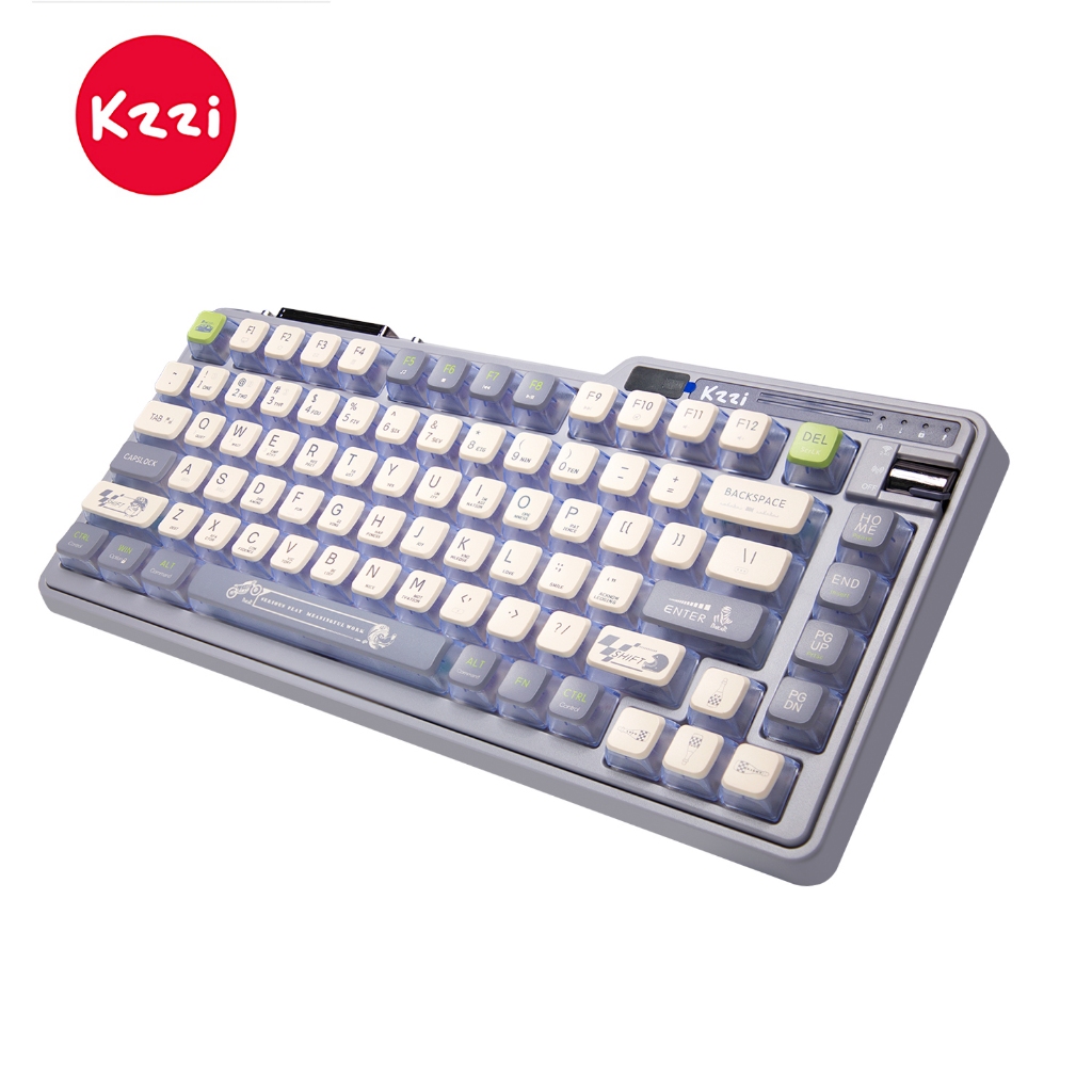 KZZI Kezhi K75Pro+ Wireless Three Mode Mechanical Keyboard Gasket ...