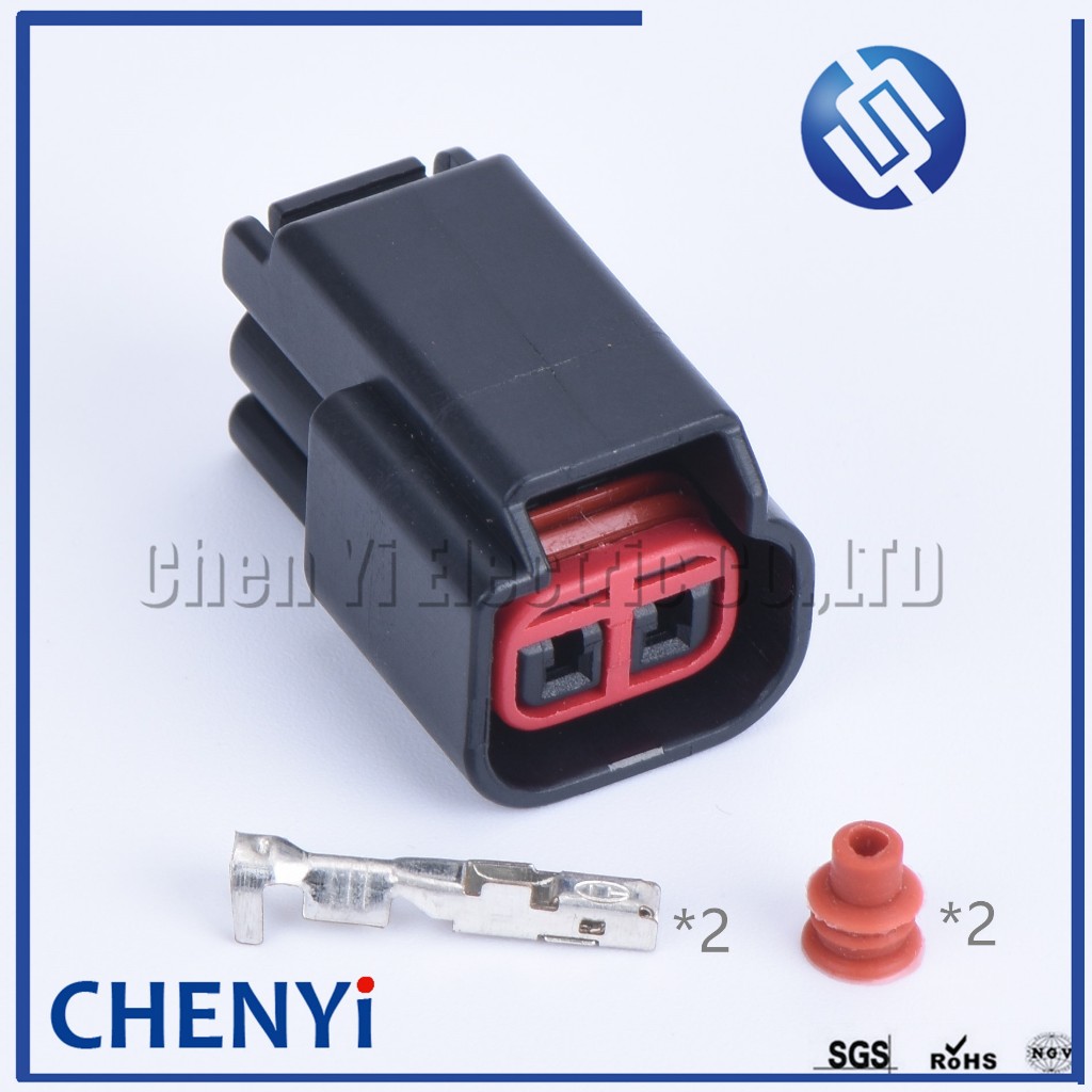 2 Pin Fuel injector plug Ignition Coils Automotive waterproof connector ...