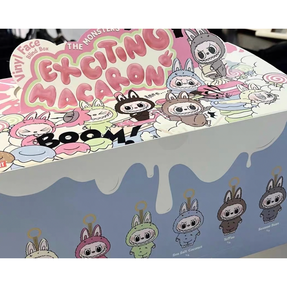 Ready Stock] Pop Mart Labubu Labubu Heart Macaron Vinyl Face Series ...