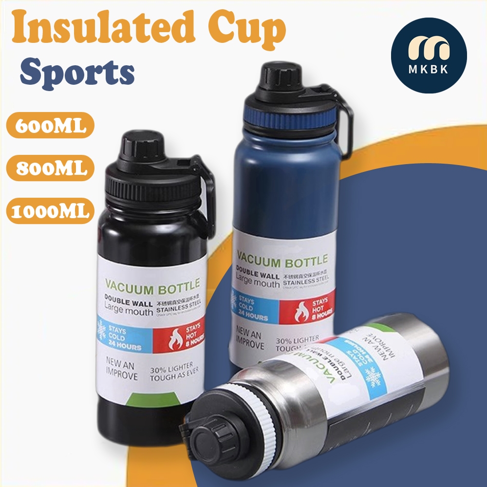 MKBK Vacuum cup 24-hour heat preservation 600ml 800ml 1000ml SUS 304 ...