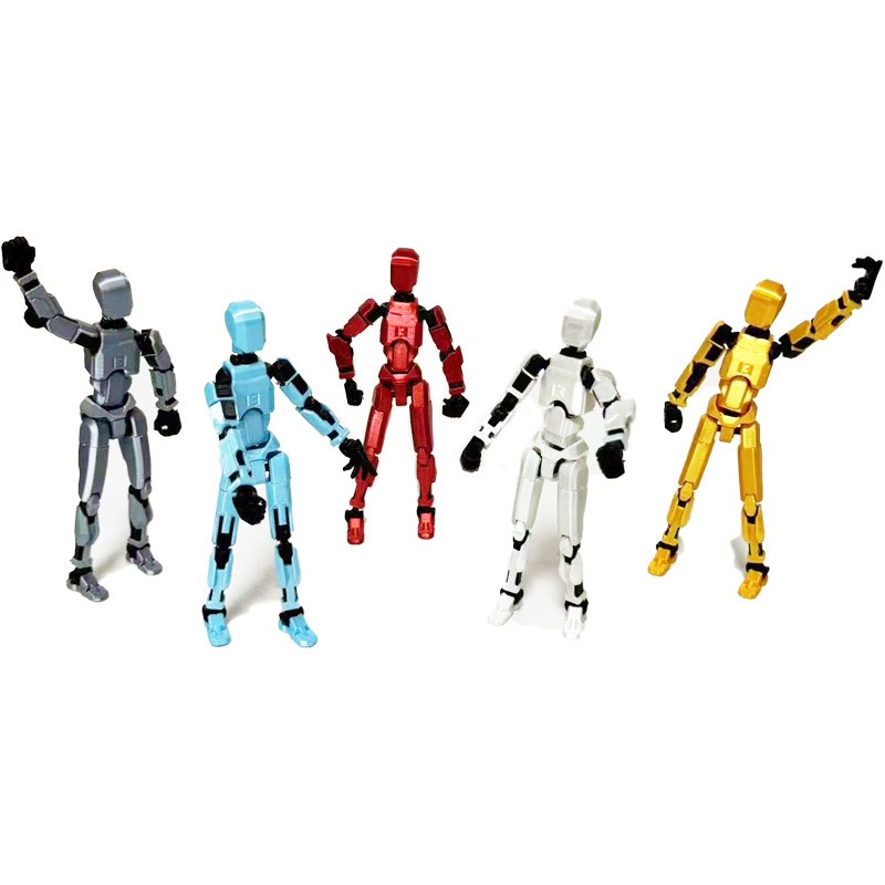 3D Printing Dummy 13 Lucky Action Figure Toys Decompression Multi ...