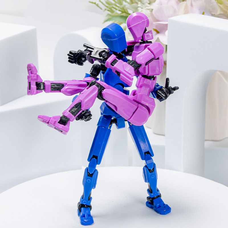 Dummy 13 Action Figures Dummy Toy Building Block 13 Multi Joint Mobile ...