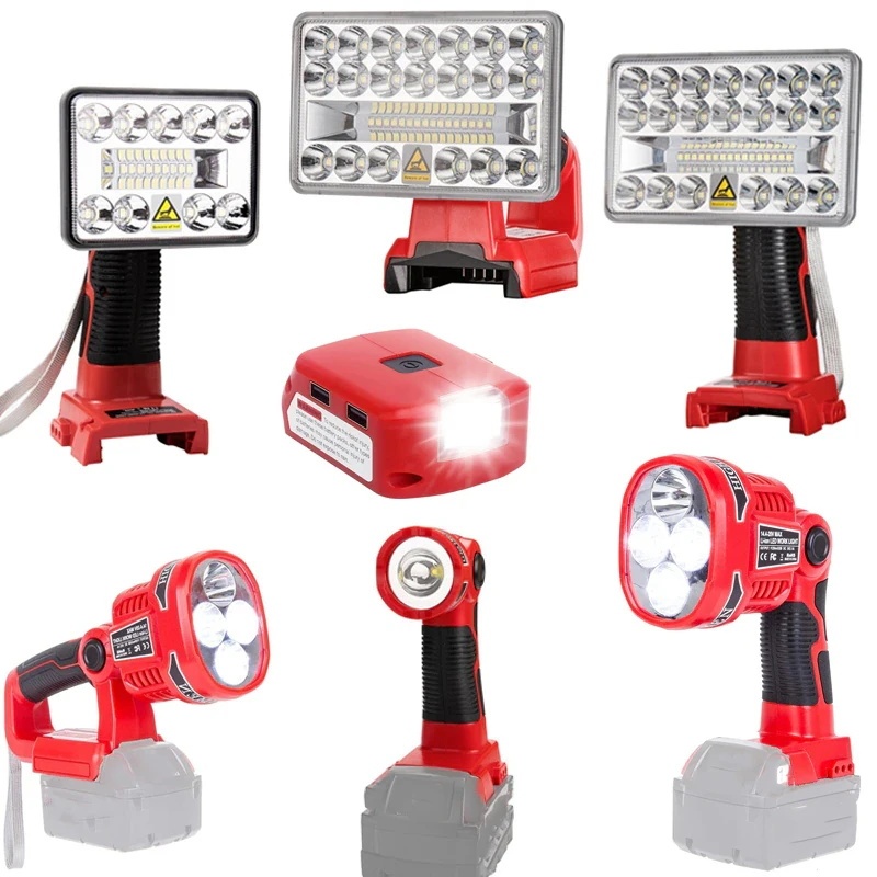 LED Work Light for Milwaukee 18V Li-Ion Battery Bright Handheld ...