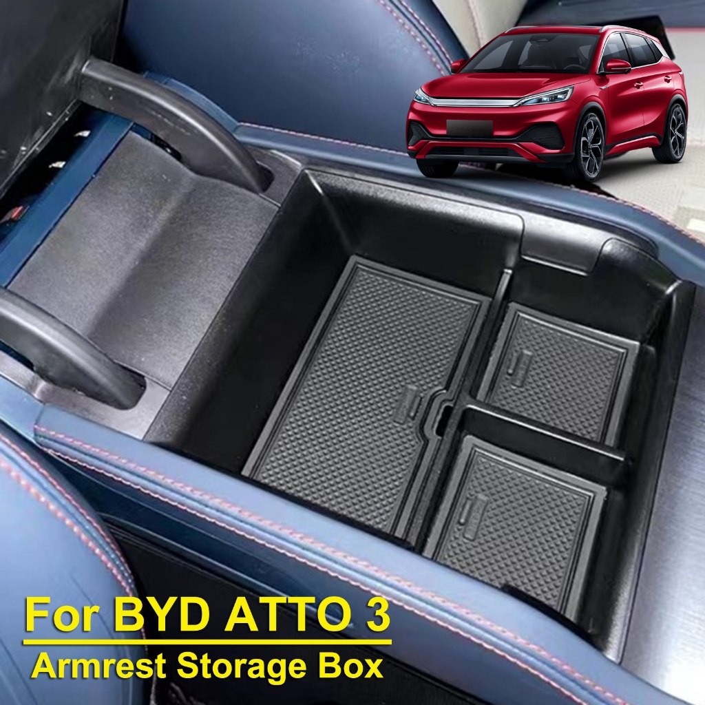 BYD ATTO 3 2022-2024 Armrest Center Console Multitray Organizer Arm ...