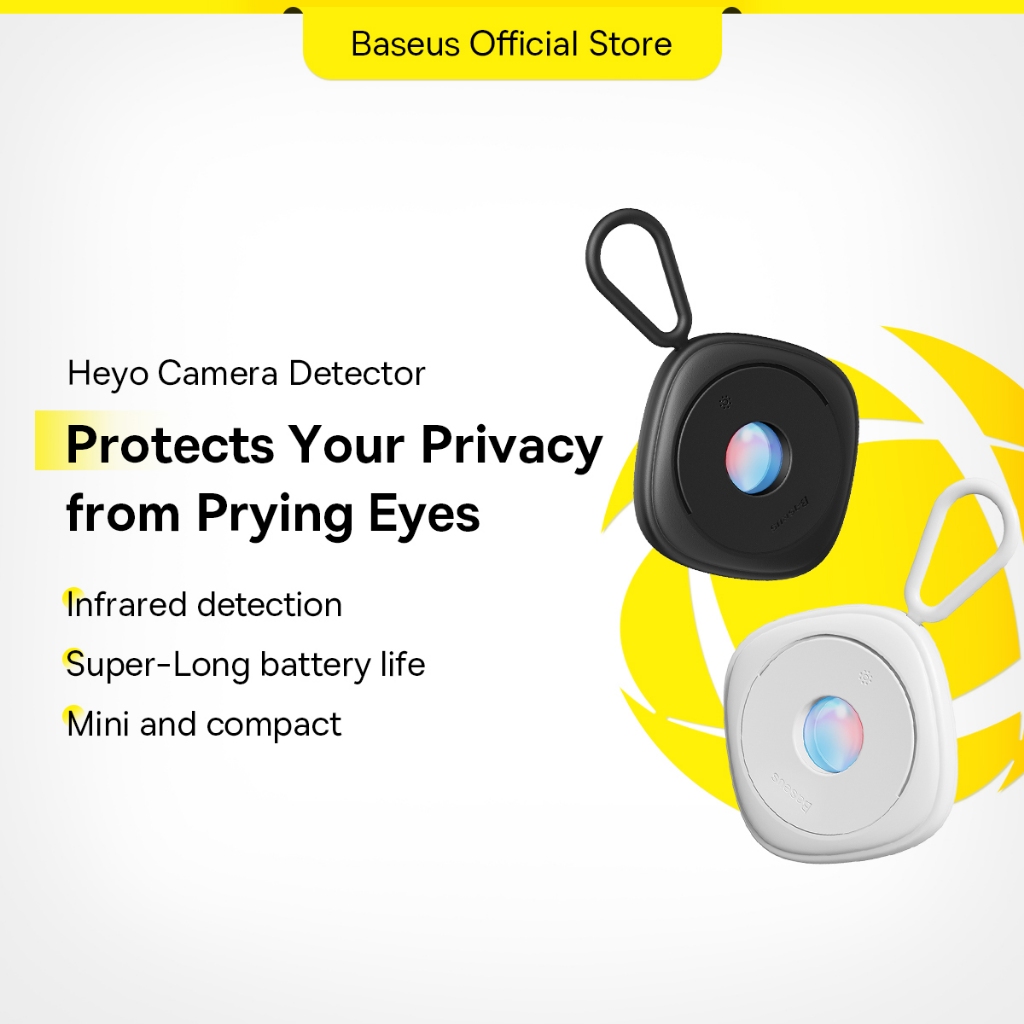 Baseus Portable Pinhole Hidden Lens Detector Anti-Peeping Camera ...