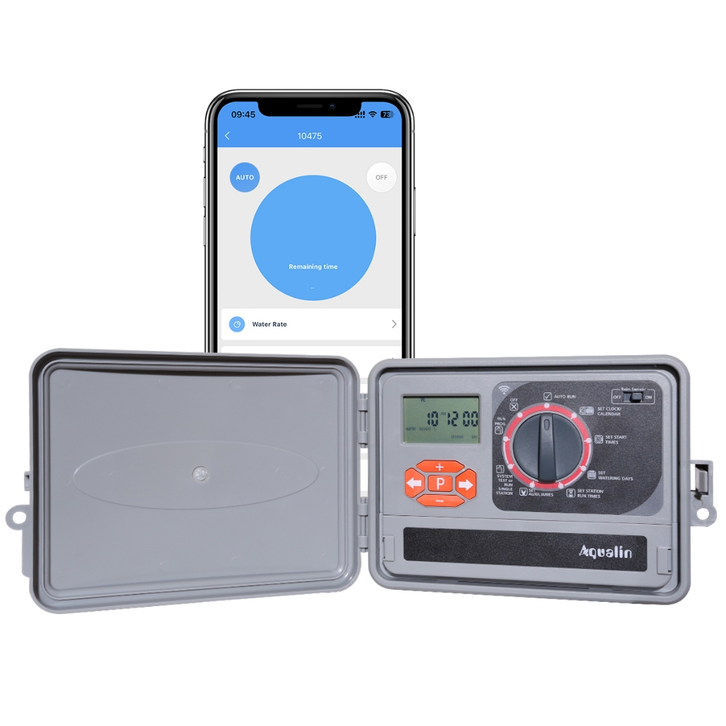 WiFi Sprinkler Controller 11 Station Garden Automatic Irrigation 220 ...