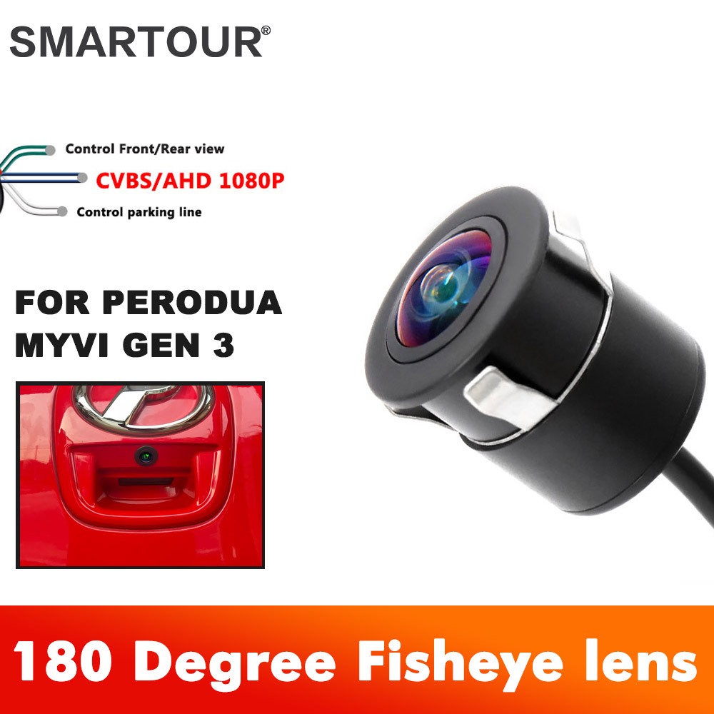 Smartour AHD 1080P-25 Car Front & Rear View Reverse Camera Parking ...