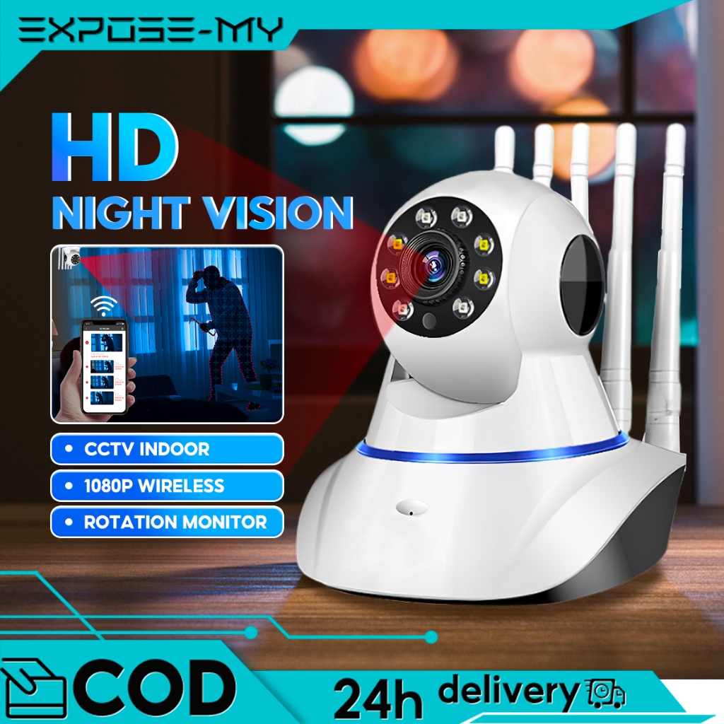 EXPOSE Wifi CCTV Wireless Outdoor Night Vision CCTV Camera IP66 ...
