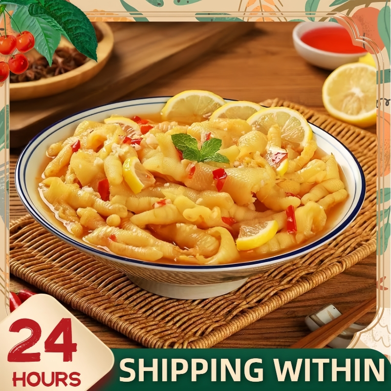 Boneless chicken feet boneless boneless duck feet hot and sour lemon ...