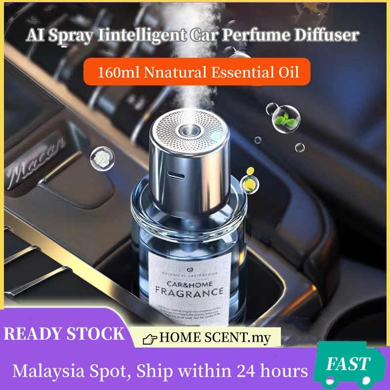 Intelligent Car Perfume Spray Air Freshener Automatic Aroma Diffuser ...