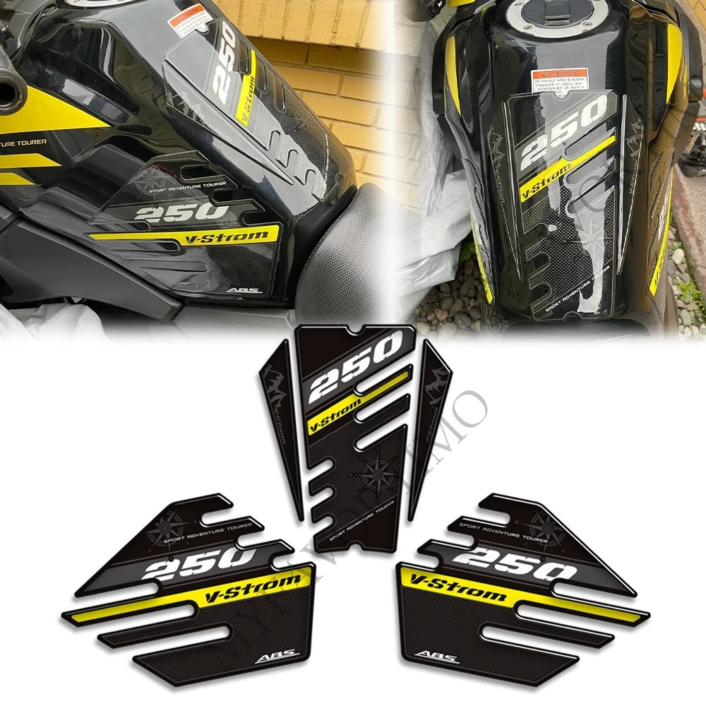 For Suzuki V-STROM VSTROM V STROM DL 250 SX 250SX Adventure Tank Pad ...