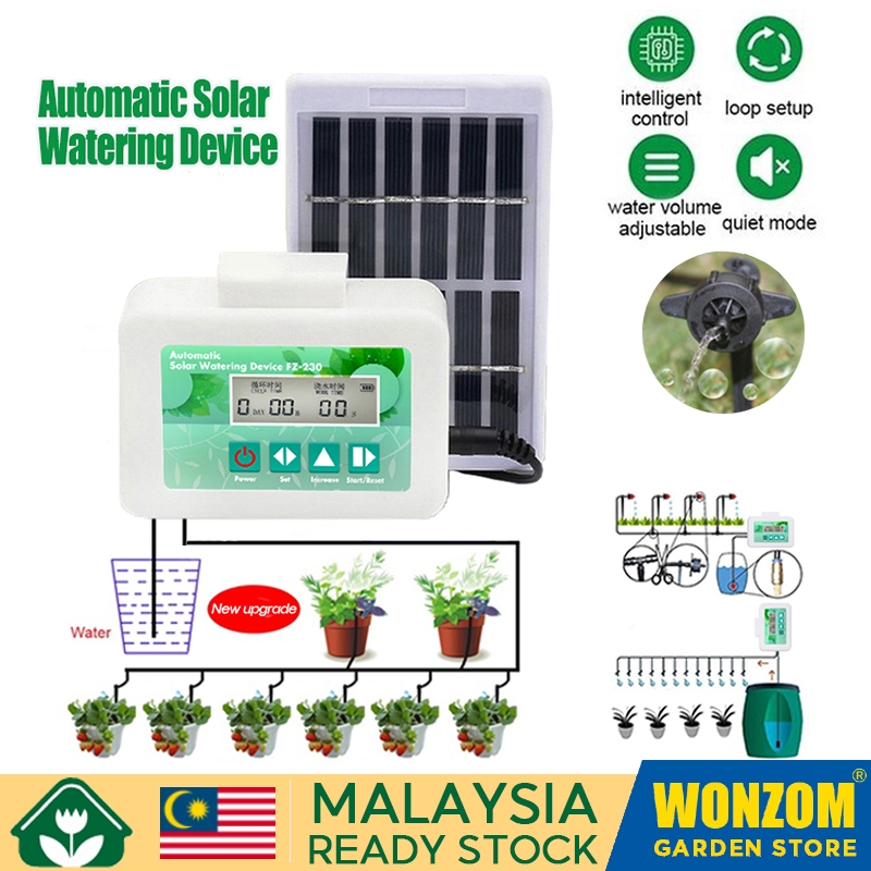 Programmable Timers For Solar Panels Automatic Watering Timer Drip