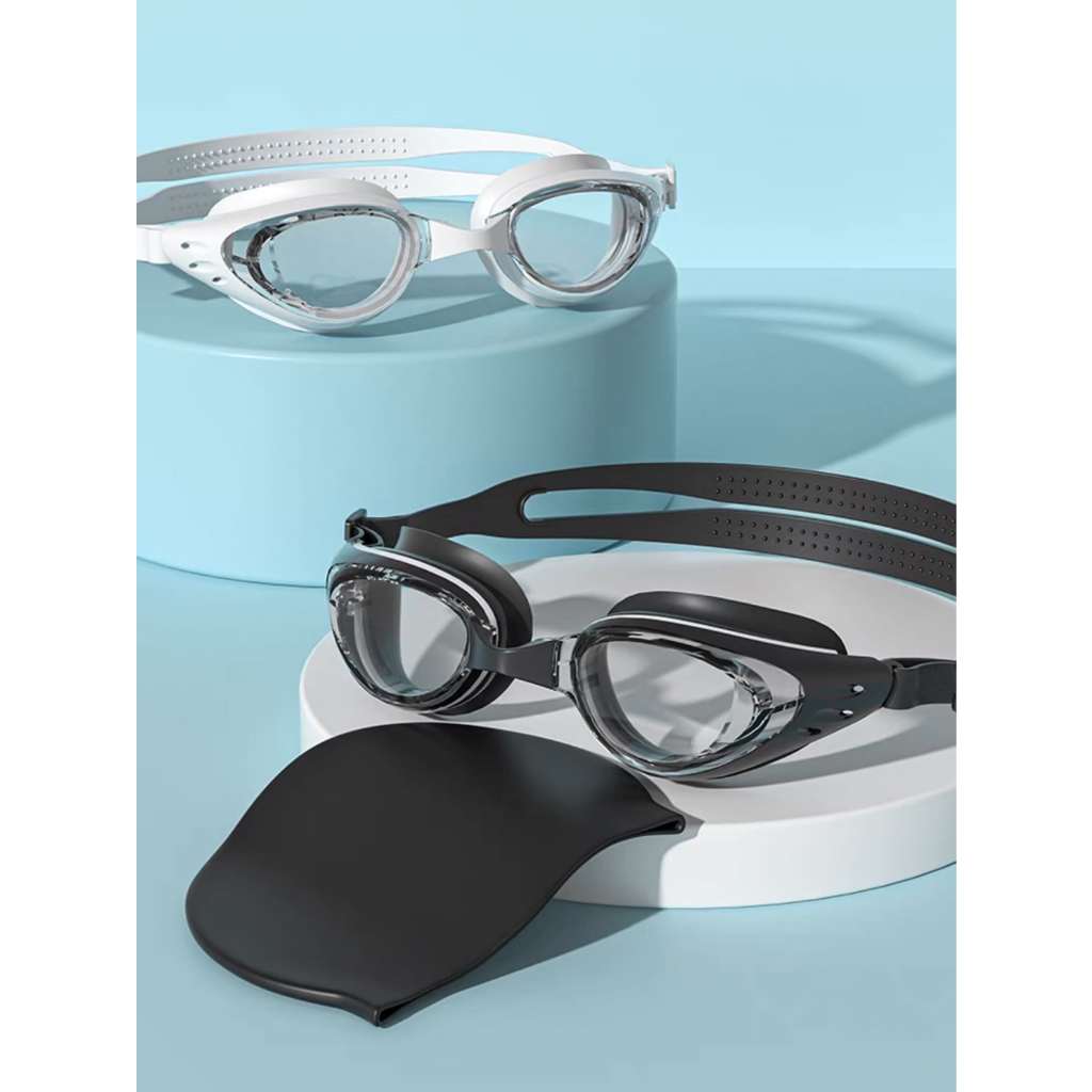 Swimming Goggles HD Anti-Fog Waterproof Ladies Racing Men's Swimming ...