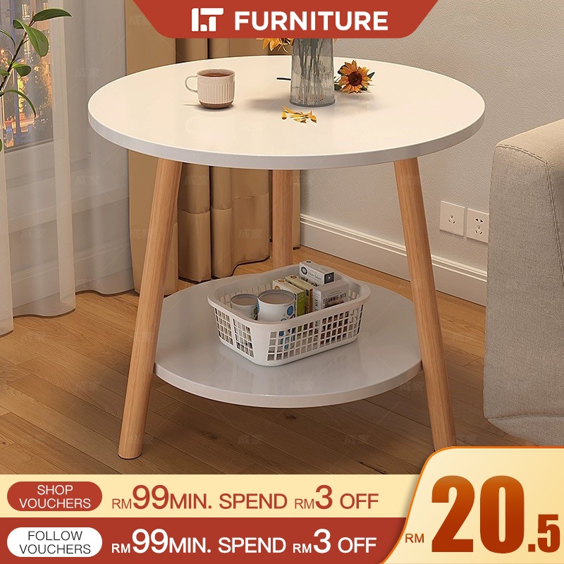 Small Table Meja Kecil Side Table Meja Bedside Table Round Table Sofa ...