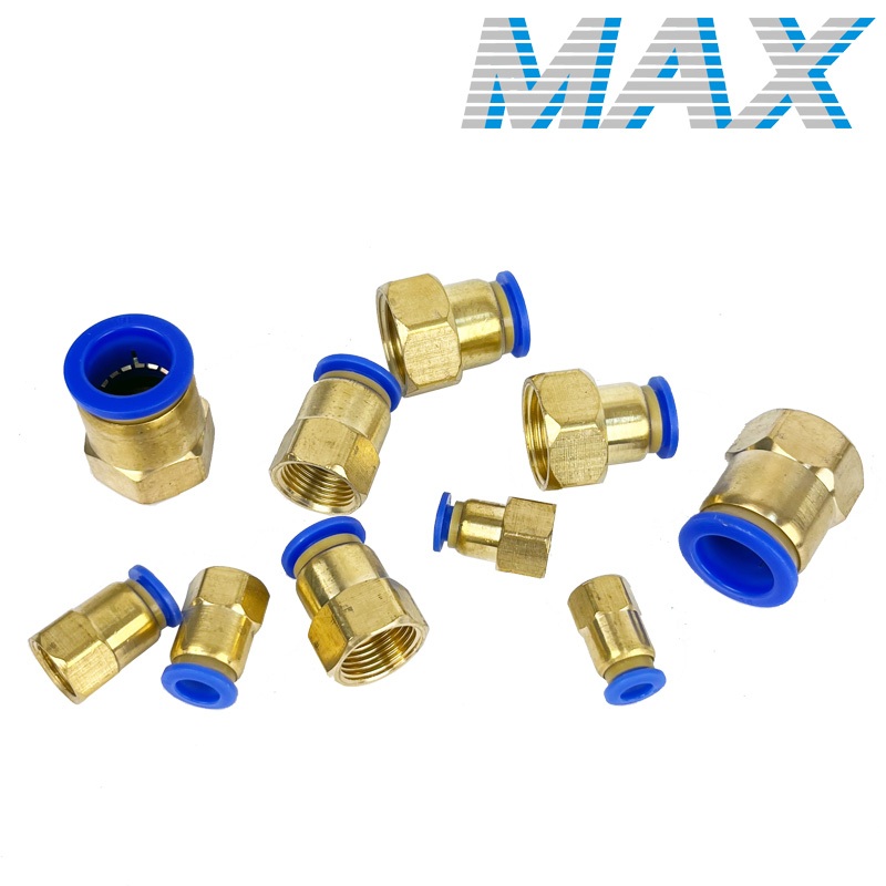 Pneumatic brass fittings PCF Pneumatic Threaded fittings pneumatic ...
