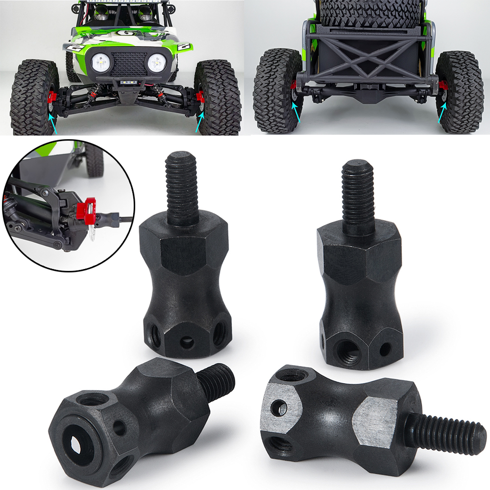 Metal Wheel Hex Adapter Extenders +15mm for Hammer Rey, BAJAREY Ford ...