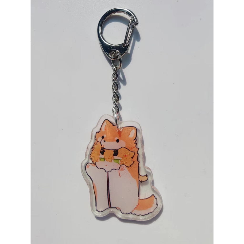 Anime keychain Genshin Impact Keychain Wanderer Raiden Shogun Hutao ...