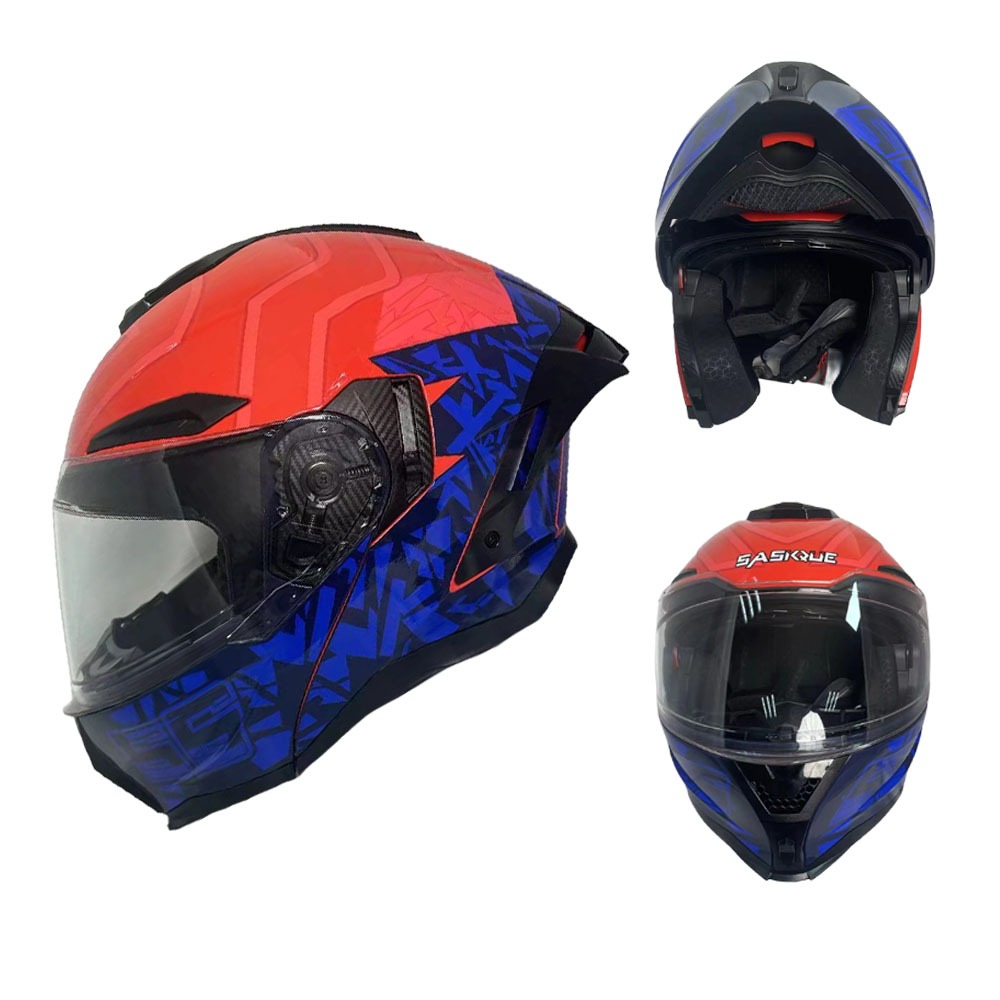 Motorcycle Helmet With DOT+CCC Dual Certification Four Seasons Unisex ...