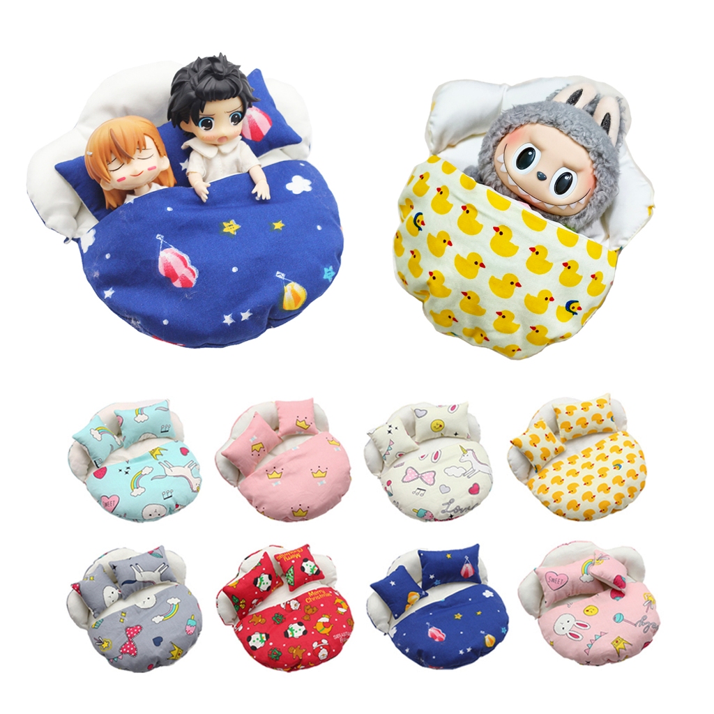 OB11 Bed Labubu Bed for 17cm Labubu Macaron Upset DUCK and 1/12 BJD GSC ...