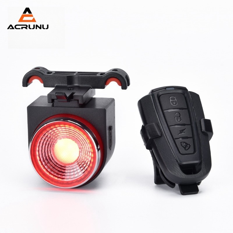 ACRUNU Remote Control Brake Sensor Tail Light Road Bike MTB Night ...