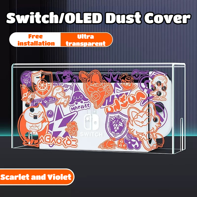 Switch Dust Cover Transparent Acrylic Ready Stock RGBW Light Base ...