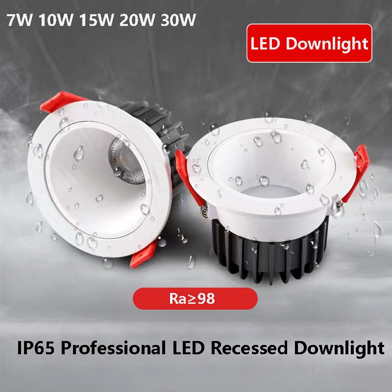 IP54 Waterproof Downlight LED Bathroom Ceiling Lights Anti-Fog Moisture ...