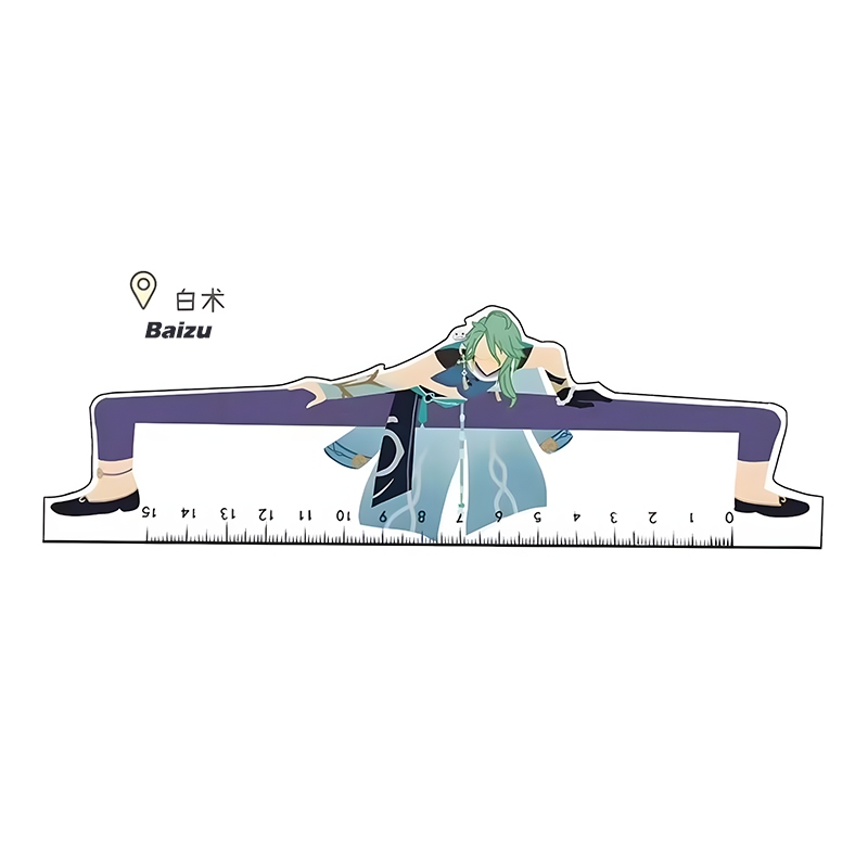 Funny Satoru Gojo Ruler long leg ruler Anime Rulers genshin leg Ruler ...