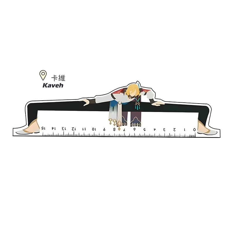 Funny Satoru Gojo Ruler long leg ruler Anime Rulers genshin leg Ruler ...