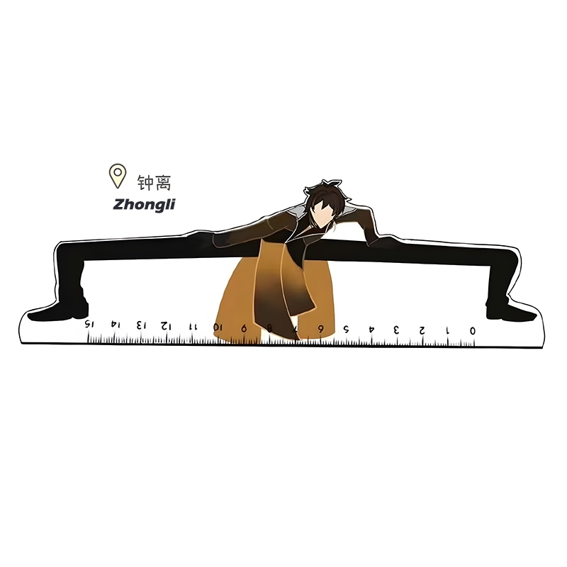 Funny Satoru Gojo Ruler long leg ruler Anime Rulers genshin leg Ruler ...