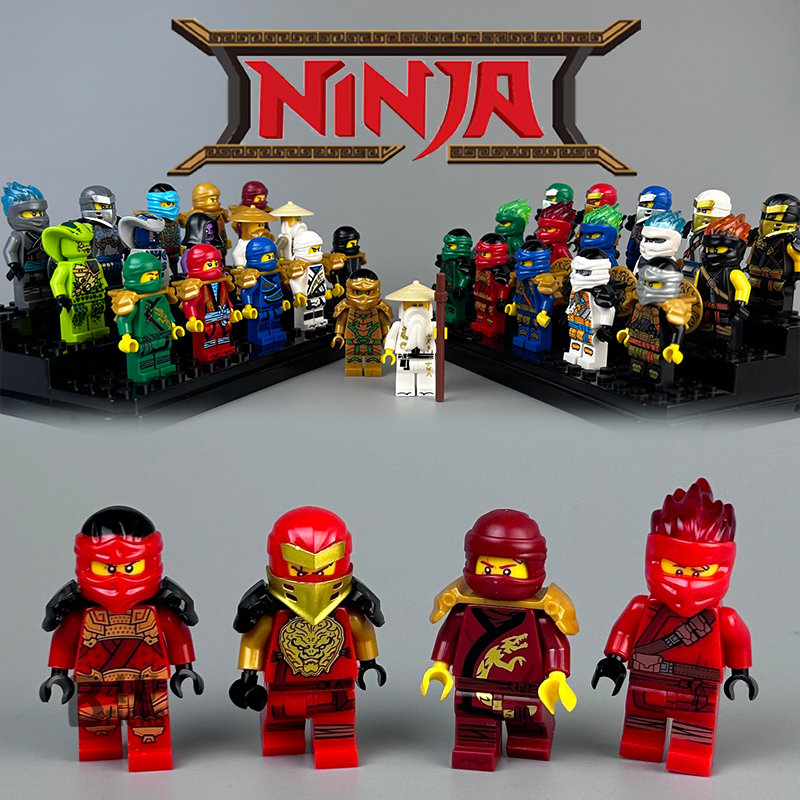 5Set Ninjago Minifigure Toy Sets,Ninja Characters Building Blocks ...