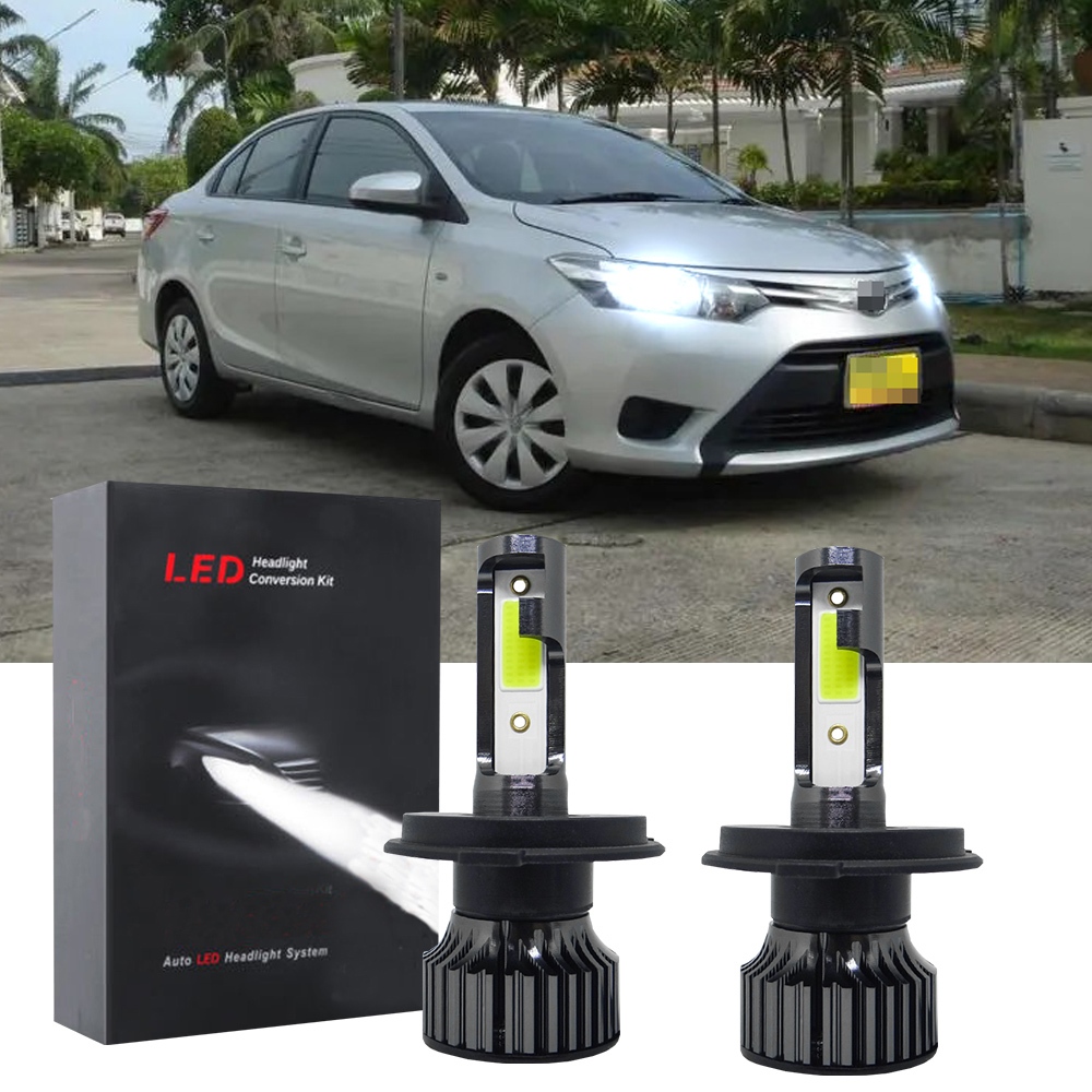 For Toyota Vios E Spec & J Spec 2013-2018 (100% Headlamp Bulbs) 2PCS ...