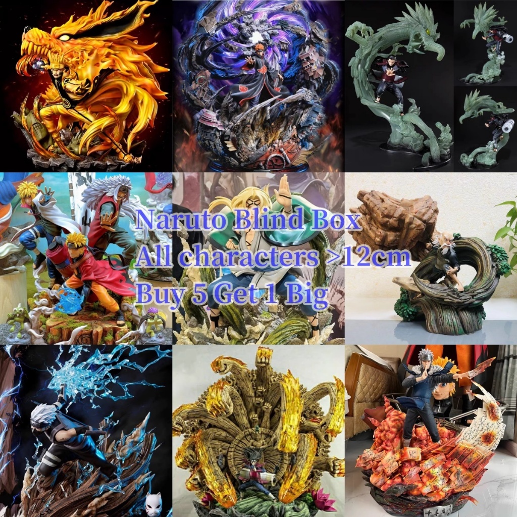 Blind Box Mystery Box Naruto Hashirama Sasuke Kyubi Madara Gaara Itachi ...