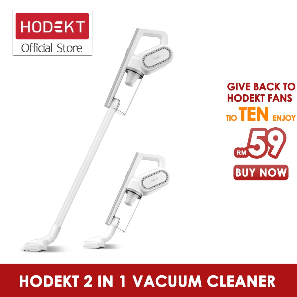HODEKT Cordless Vacuum Cleaner 2 in 1 Corded Vaccum Portable Vacum ...