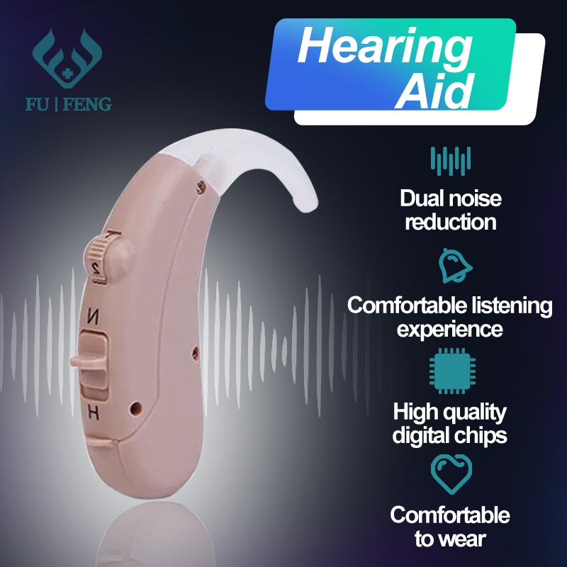 Mini Hearing Aid Invisible Digital Audiphone Sound Voice Amplifier ...