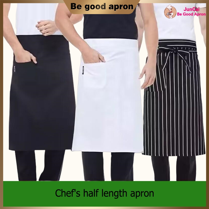 Chef apron Half length aprons Cafe Cooking Western Restaurant Waiter ...