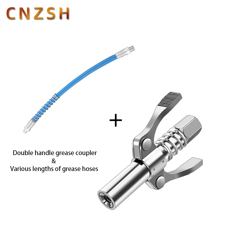 10000PSI double handle grease gun coupler Heavy-duty Quick Release High ...