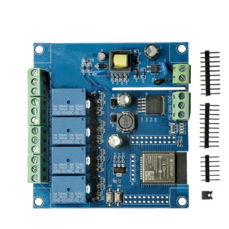 1/2/4/8 Channel ESP32 WIFI Bluetooth-compatible BLE Relay Module AC90-250V/DC5-30V Power Supply ...