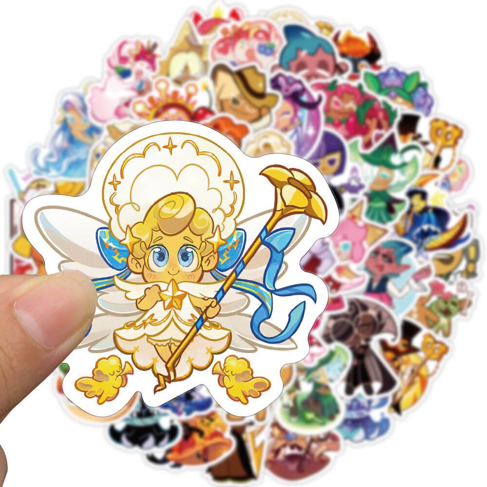 [Large Stickers]50pcs/Set Cartoon Cute Cookie Run Kingdom Graffiti ...